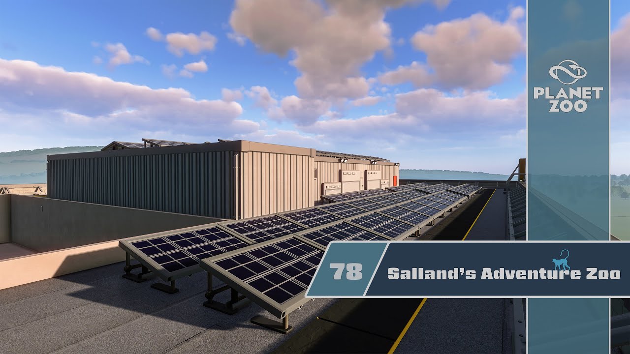 Hotel - Roof - Solar Panels | Salland's Adventure Zoo | Planet Zoo | 78 ...