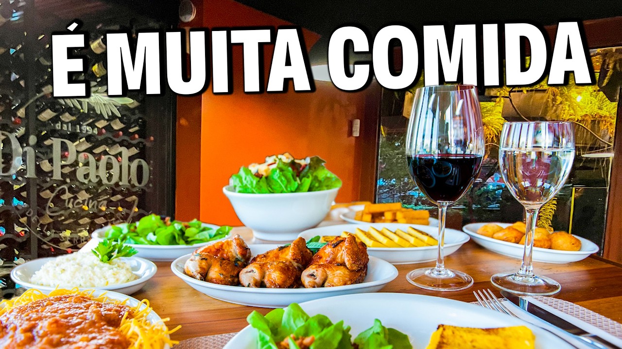 RODÍZIO De Comida Italiana Do Di Paolo Galeteria - Onde Comer em São ...