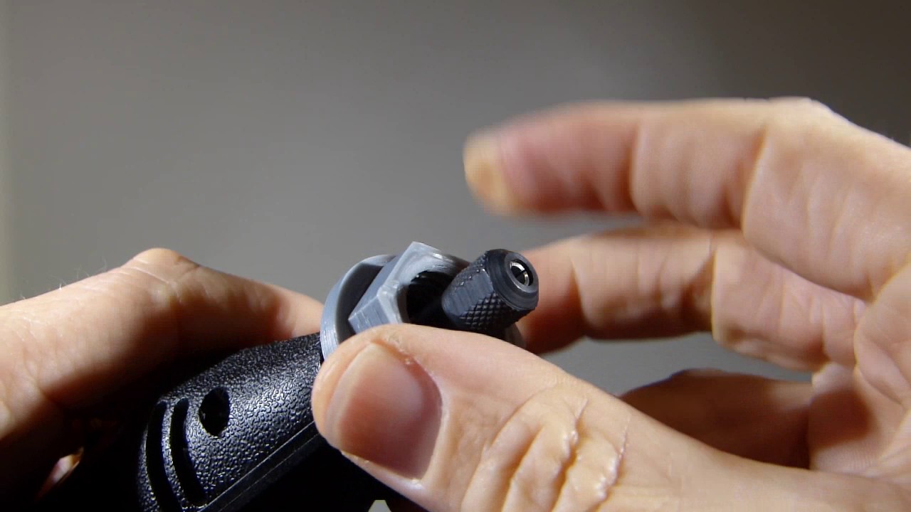 Dremel Tool mounting nut - YouTube