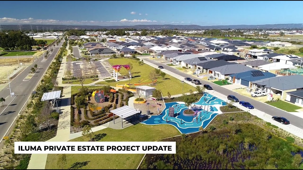 Iluma Private Estate Project Update - September 2021 - YouTube