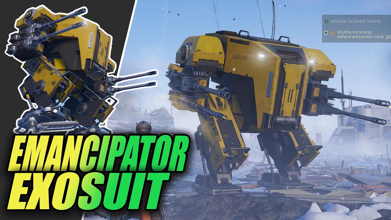 You are using the Emancipator Exosuit Wrong | Helldivers 2 - YouTube