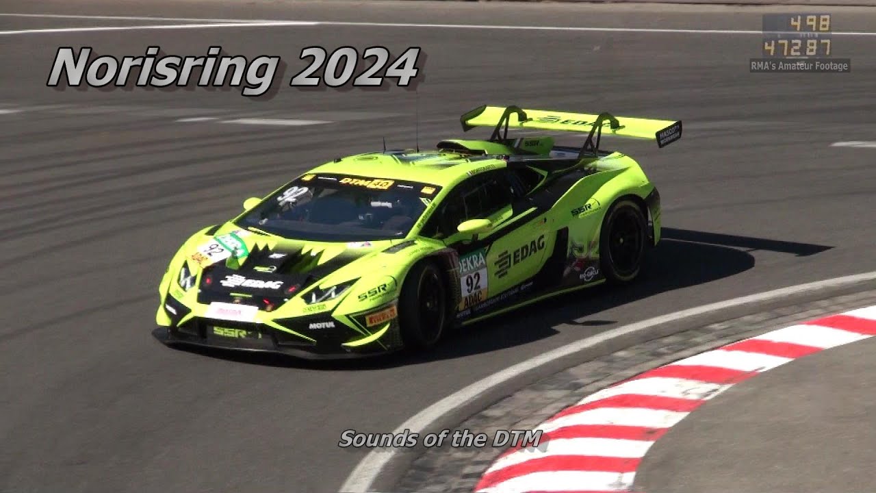 DTM Norisring 2024 - Sounds of the DTM - YouTube