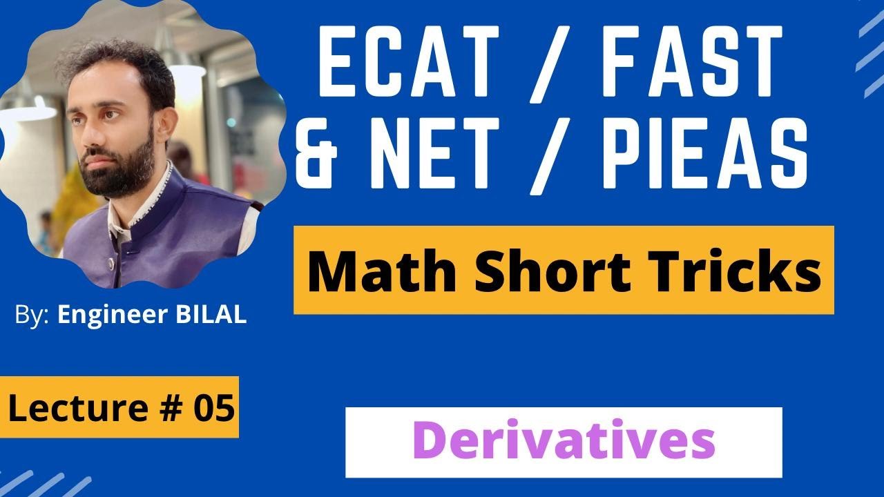 NET Mathematics Preparation ǀǀ ECAT Math Preparation ǀǀ NET Math Short ...