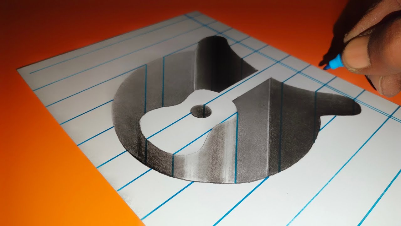 𝗟𝗲𝗮𝗿𝗻 𝗛𝗼𝘄 𝗧𝗼 𝗗𝗿𝗮𝘄 𝗔𝗻 𝗢𝗽𝘁𝗶𝗰𝗮𝗹 3𝗗 𝗛𝗼𝗹𝗲 𝗜𝗹𝗹𝘂𝘀𝗶𝗼𝗻 || 3𝗗 𝗜𝗹𝗹𝘂𝘀𝗶𝗼𝗻 𝗧𝗼 𝗧𝗲𝘀𝘁 ...