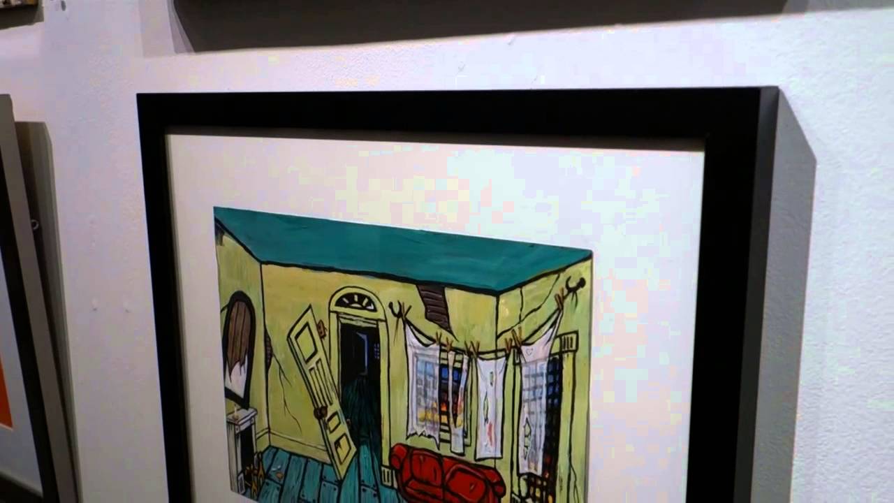 Rick Prol - James Romberger at DORIAN GREY GALLERY - YouTube