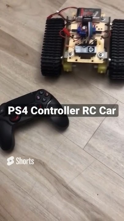 DIY RC Tank with PS4 Controller and esp32#shorts #hashincludeelectronics - YouTube