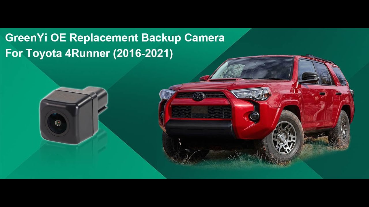 GreenYi OE Backup Camera (Part # 86790-35061) Fit for Toyota 4Runner ...