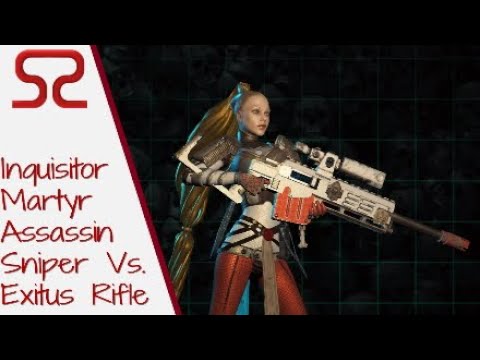 Inquisitor Martyr PS4: Assassin Sniper Exitus Vs. Sniper Rifle - YouTube