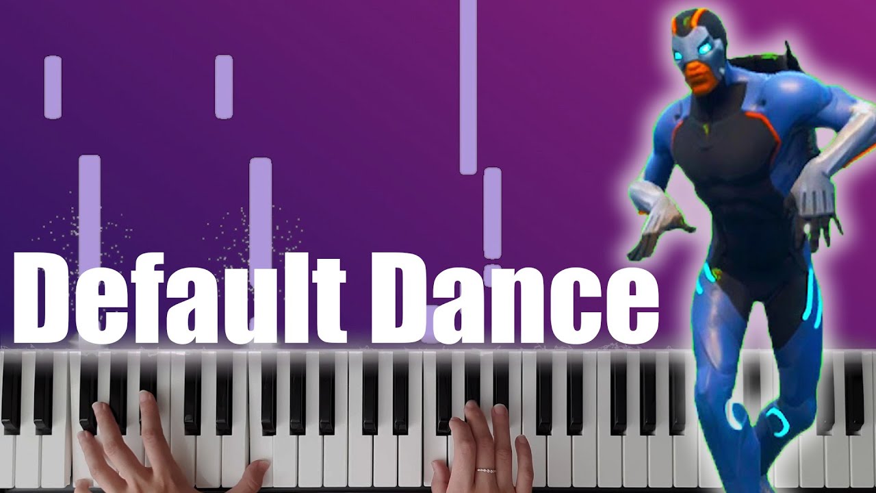 Fortnite - Default Dance | Piano Cover - YouTube