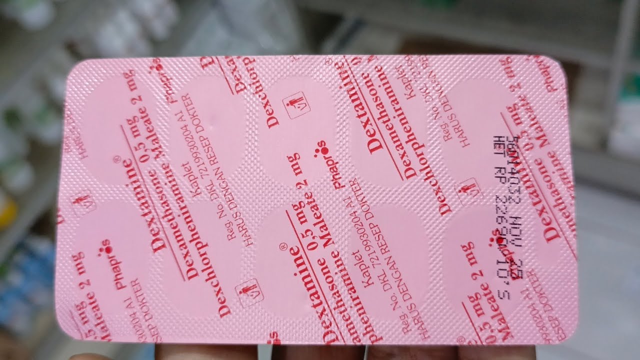 DEXTAMIN TABLET Obat resep Untuk Mengobati Peradangan Dan Alergi - YouTube