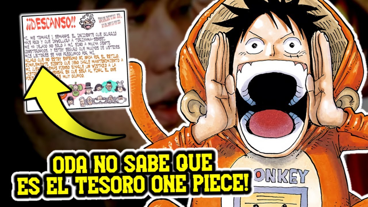 ULTIMA HORA: ODA REVELA QUE NO SABE QUE ES EL ONE PIECE! - EL MANGA ...
