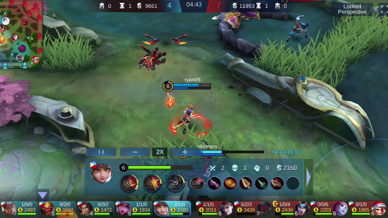 Wanwan gameplay savage Mobile Legend #ryan06 - YouTube