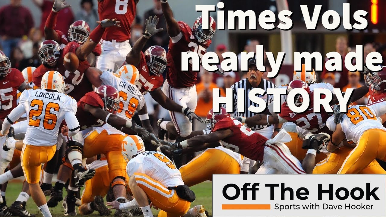 Tennessee Football: Vols' most memorable ALMOST comeback wins in school ...