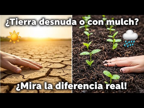 ¡Descubre Cómo el Mulch Protege y Revive la Tierra! Comparativa ...