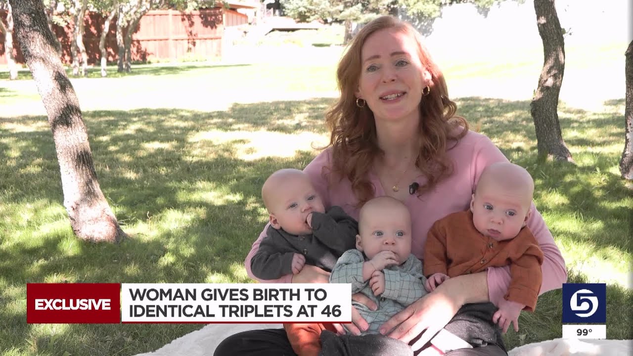 46 Year Old Gives Birth To Identical Triplets 1 In 20 Billion Odds