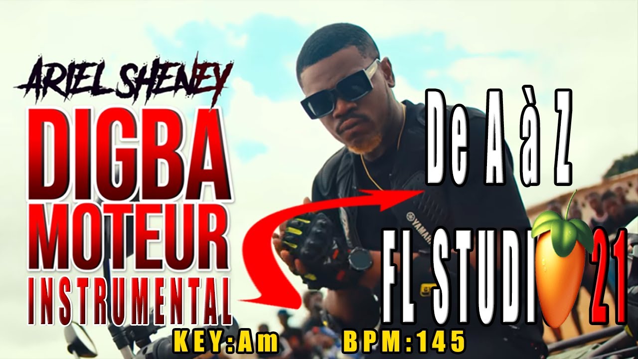 [DECORT BEAT] Ariel Sheney - DIGBA MOTEUR - Instrumental (fl studio 21 ...
