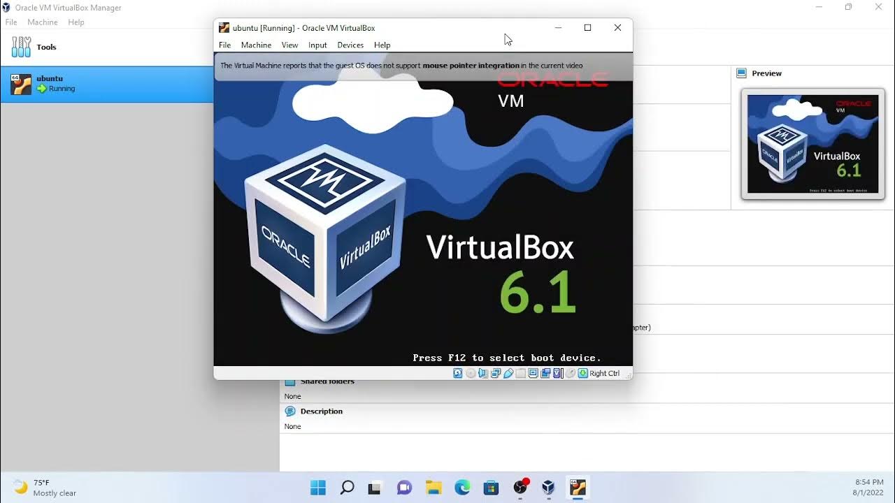 Cara Install Ubuntu 22 04 dan Apache, Mysql, PHP di VirtualBox - YouTube