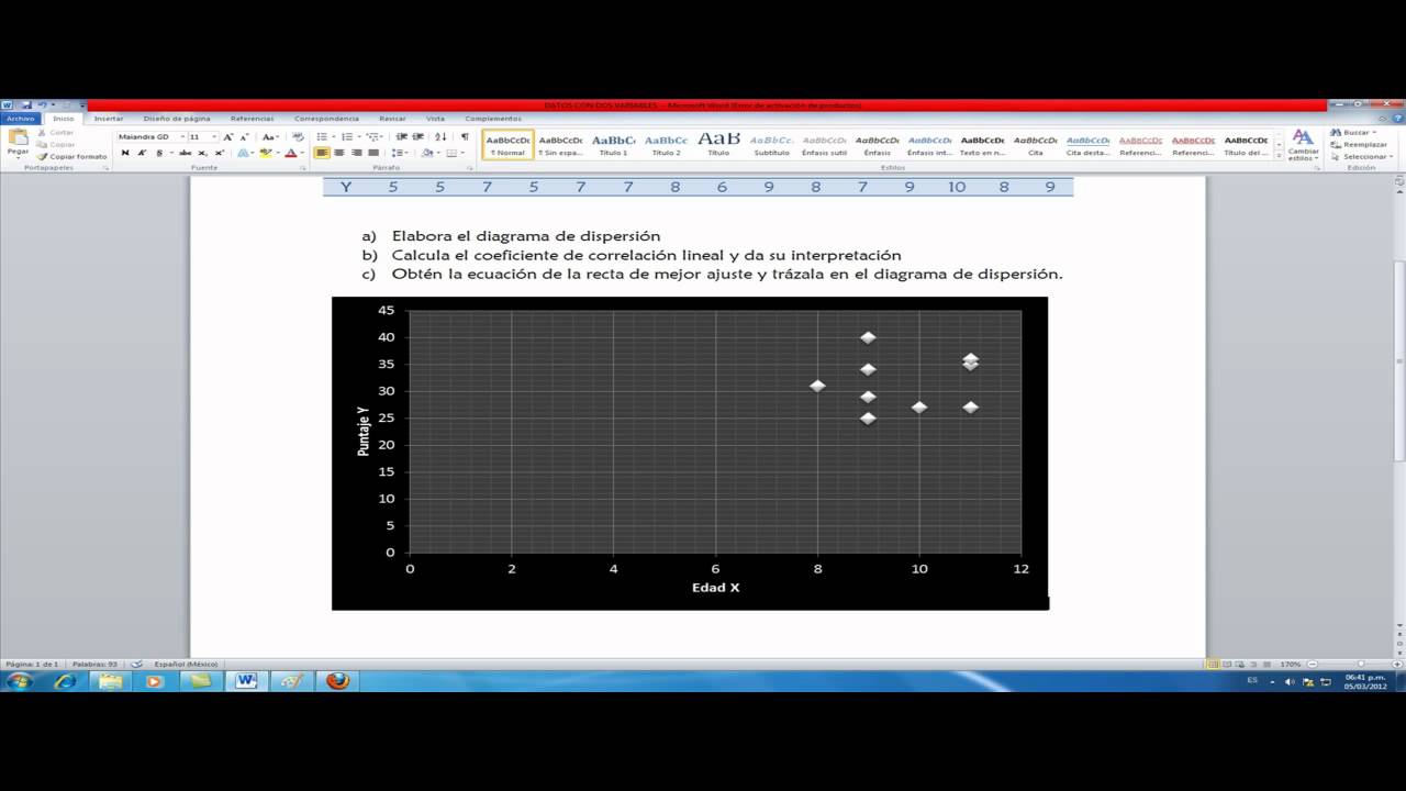 Graficar Datos con 2 variables - YouTube