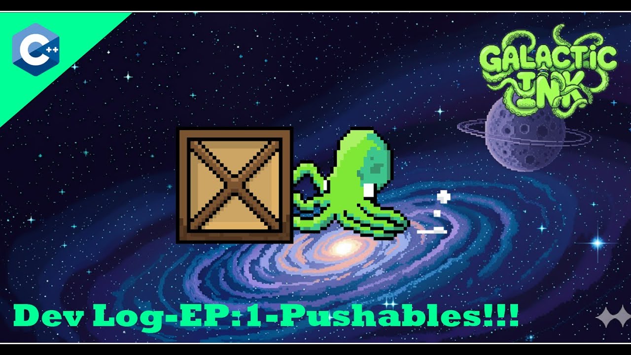 Adding In Pushable Objects | Custom C++ Game Engine Game | Galatic Inc ...