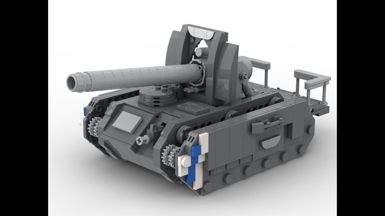 Lego Warhammer 40k Basilisk Instructions On Rebrickable - YouTube