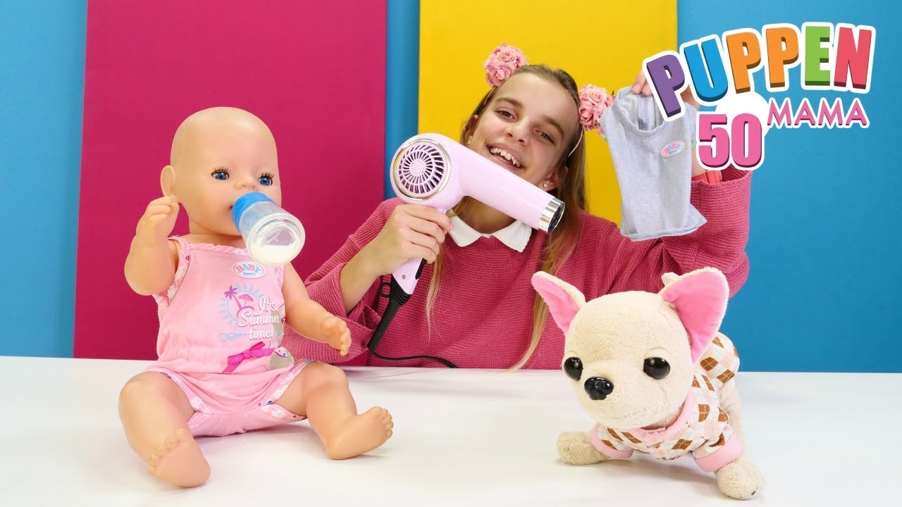 Puppen Mama. Rose hat eine Termin beim Arzt. Spielzeugvideo - YouTube