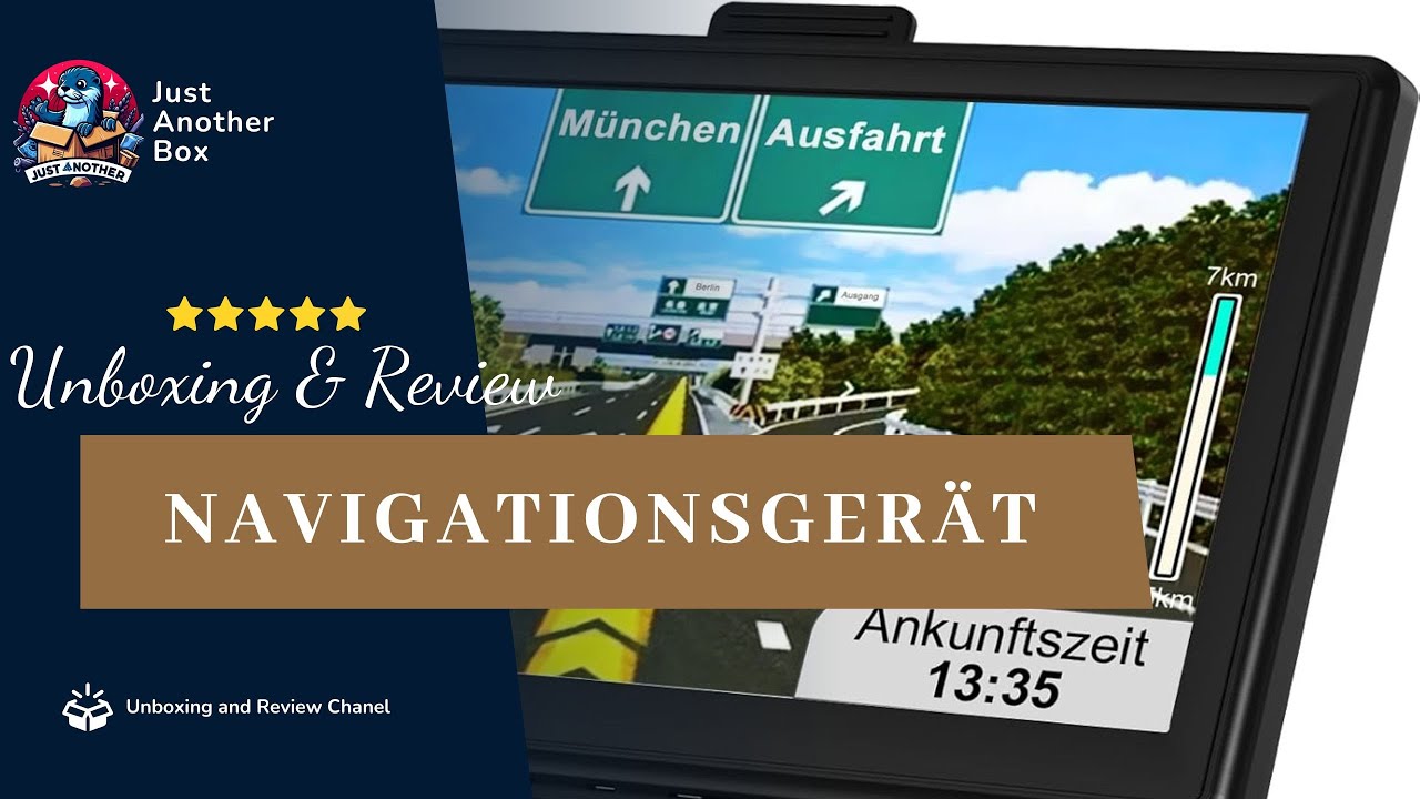 Jimtour 2024 GPS Navigationsgerät für Auto & LKW 🚗 7-Zoll-Navi im Test ...