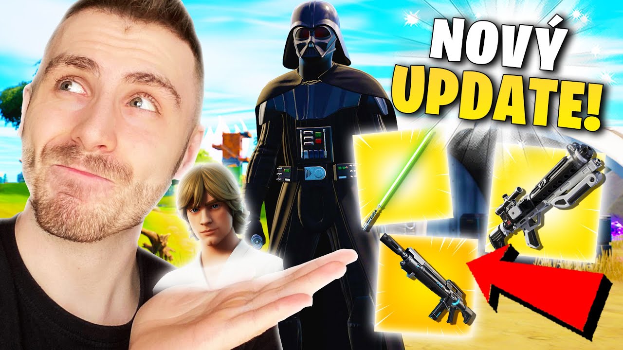 *NOVÝ* UPDATE PŘINESL STAR WARS ZPĚT DO FORTNITE!! - YouTube