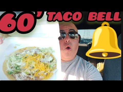 TACO BELL 🔔 TOSTADA REVIEW THE DECADES 60' TOSTADA IS BACK! - YouTube
