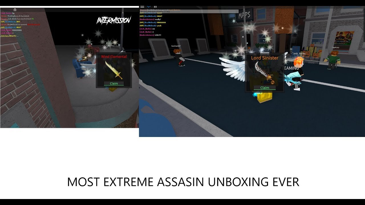 I GOT A MYTHIC! (ROBLOX ASSASIN) BEST ASSASSIN UNBOXING EVER - YouTube