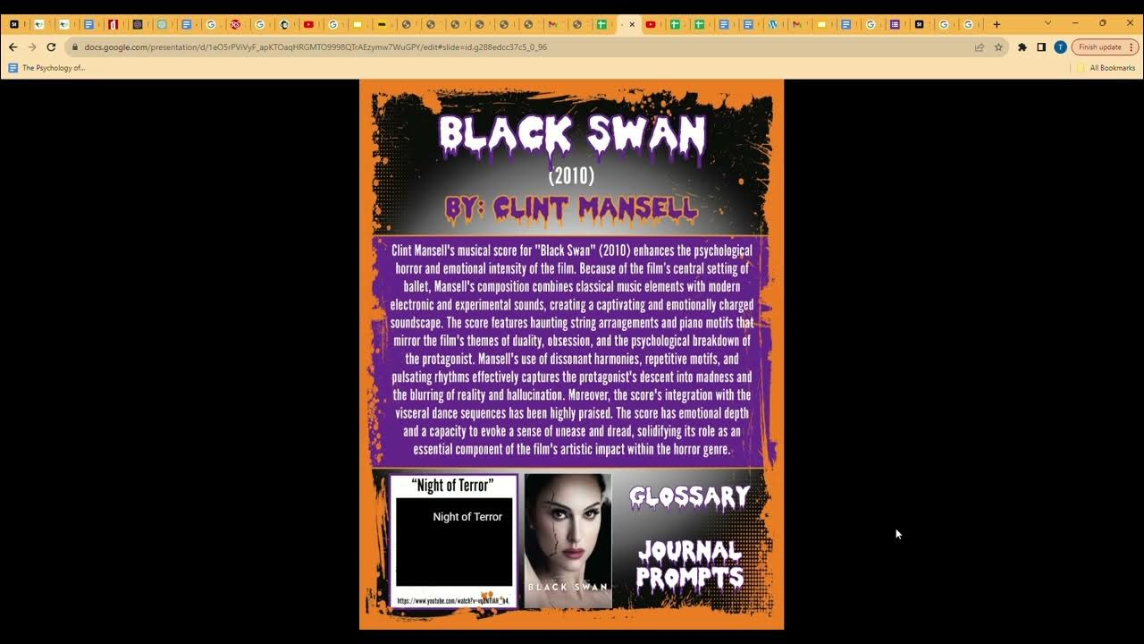 40 Even Scarier Horror Film Scores by Newman Music Academy - YouTube