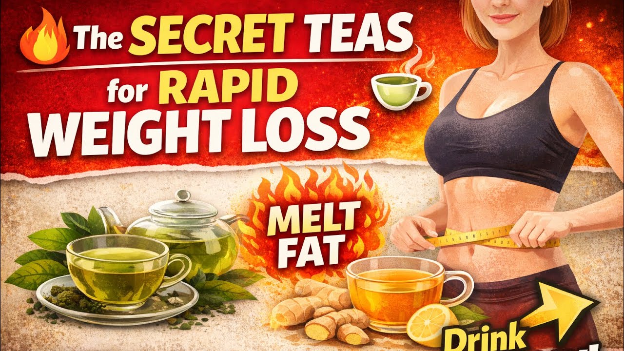 Lose Weight Fast with These 2 Teas! 🍵 | Natural Weight Loss Solution ...