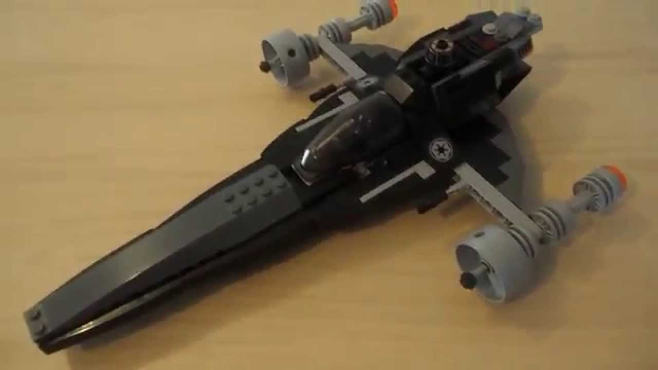 moc vaisseau sith lego star wars - YouTube