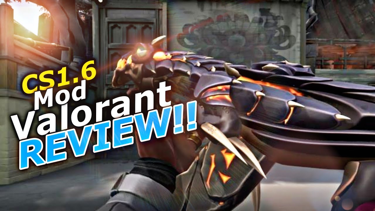 Cs1.6!! Valorant Mod Skin Weapon Review?? - YouTube