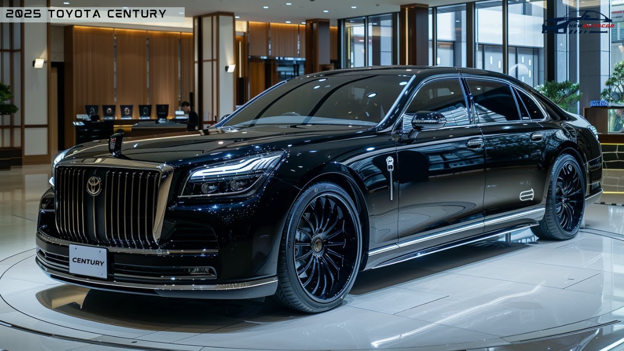 Meet the 2025 Toyota Century: The Pinnacle of Prestige! - YouTube
