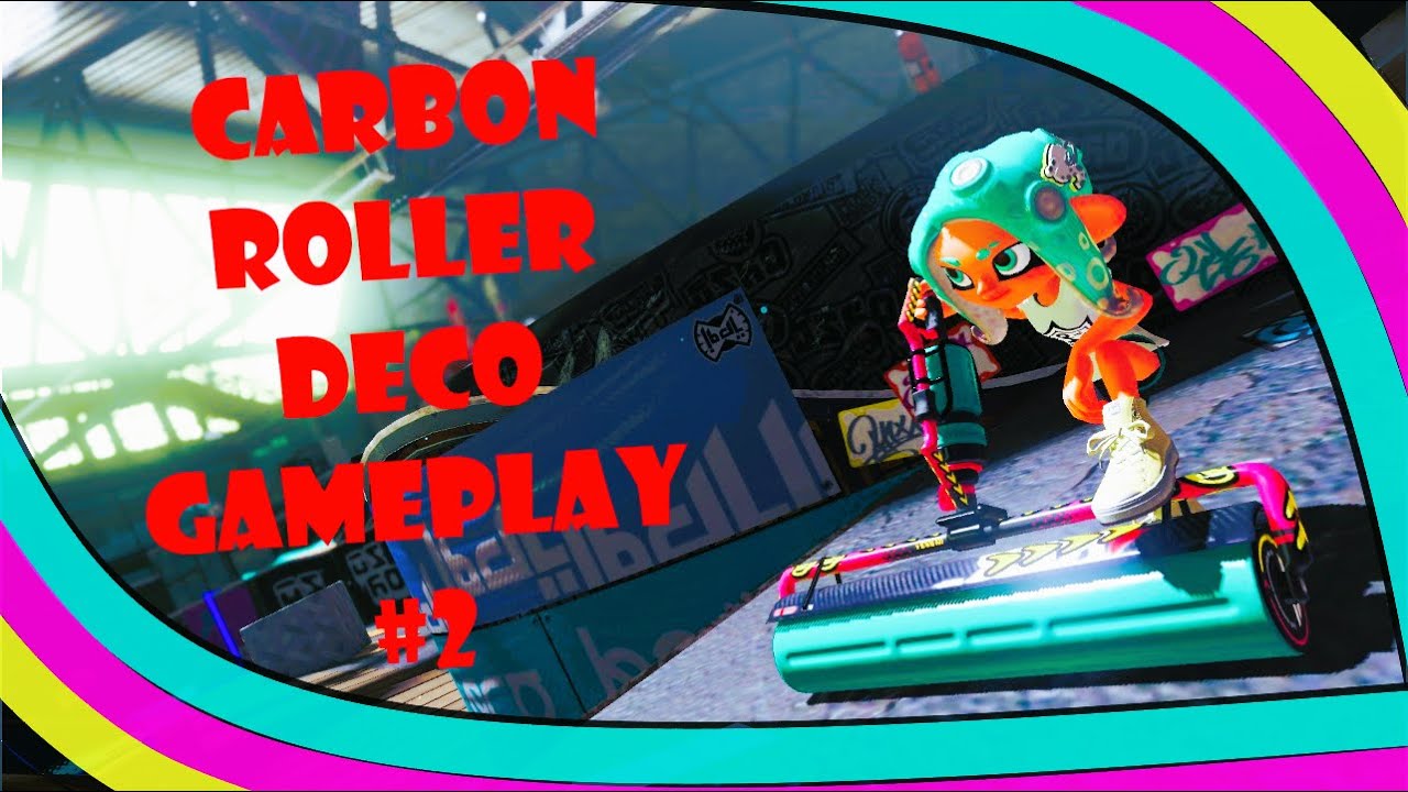 Carbon Roller Deco Gameplay #2 - Splatoon 3 | Anarchy Battle (TC) - YouTube