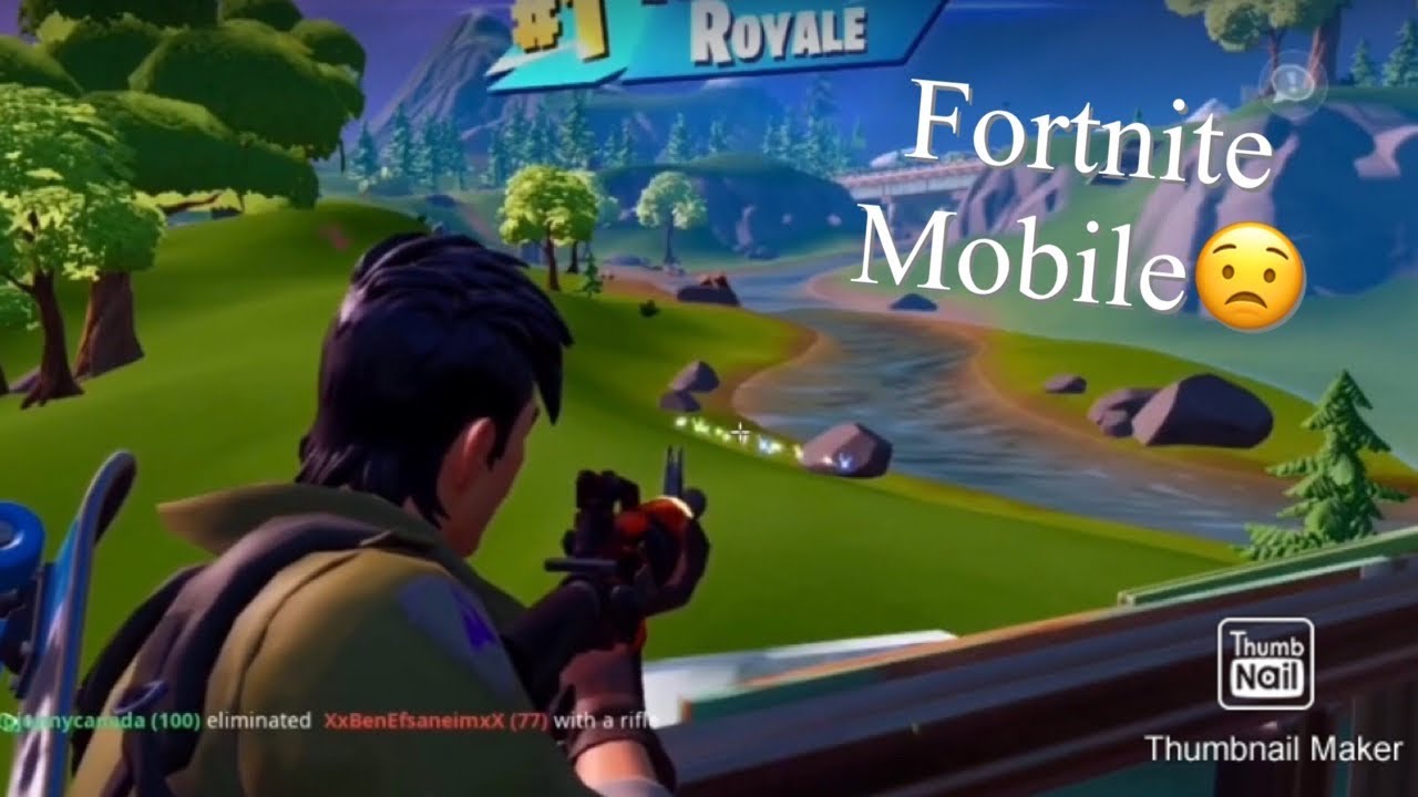 *NEW* FORTNITE MOBILE : BATTLE ROYAL! ( VICTORY... - YouTube