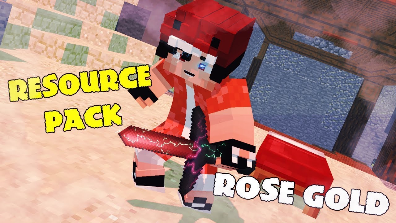 CHƠI THỬ RESOURCE PACK PVP ROSE GOLD 64X CỰC ĐẸP VÀ KHÔNG LAG ...