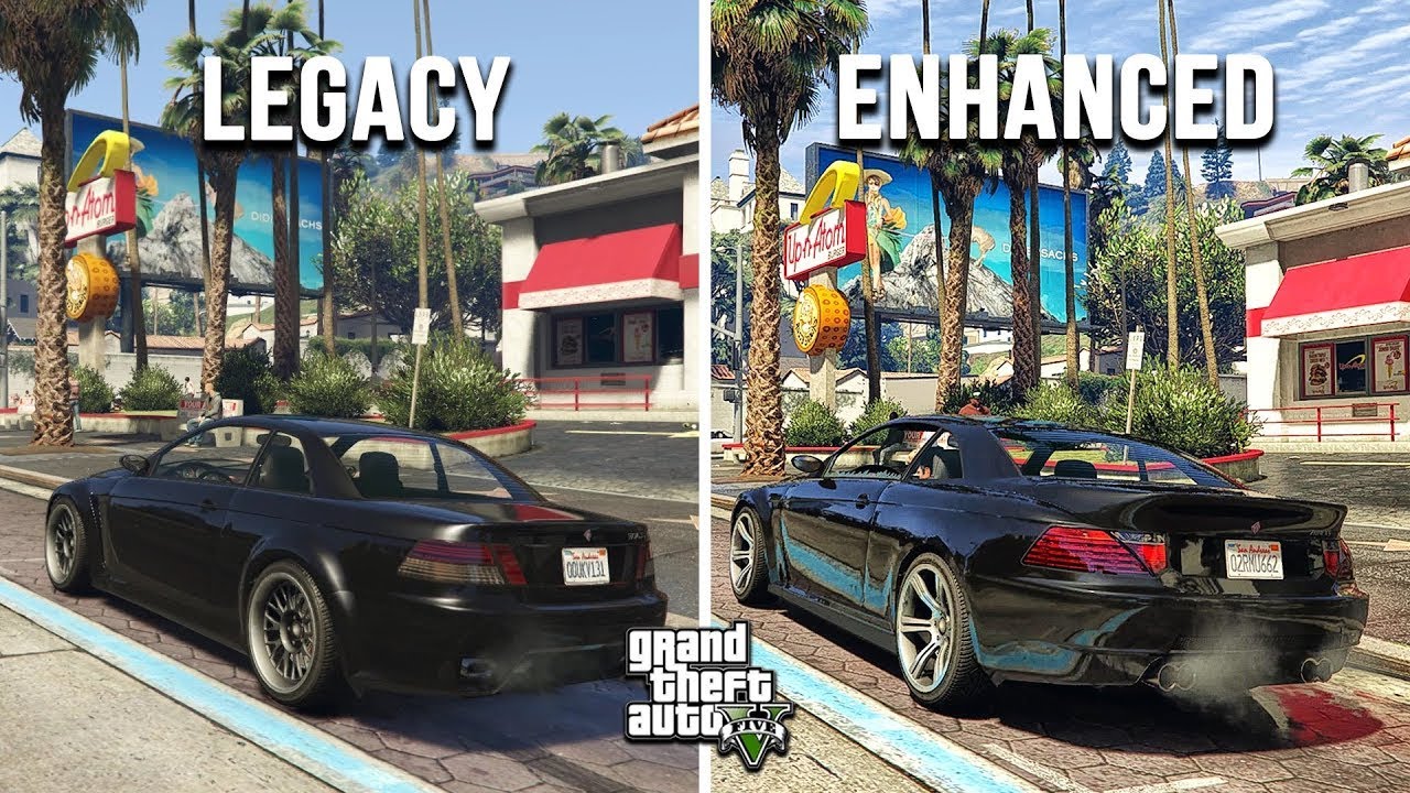 Grand Theft Auto V Enhanced Edition Ultimate Gameplay & Graphics Upgrade - YouTube