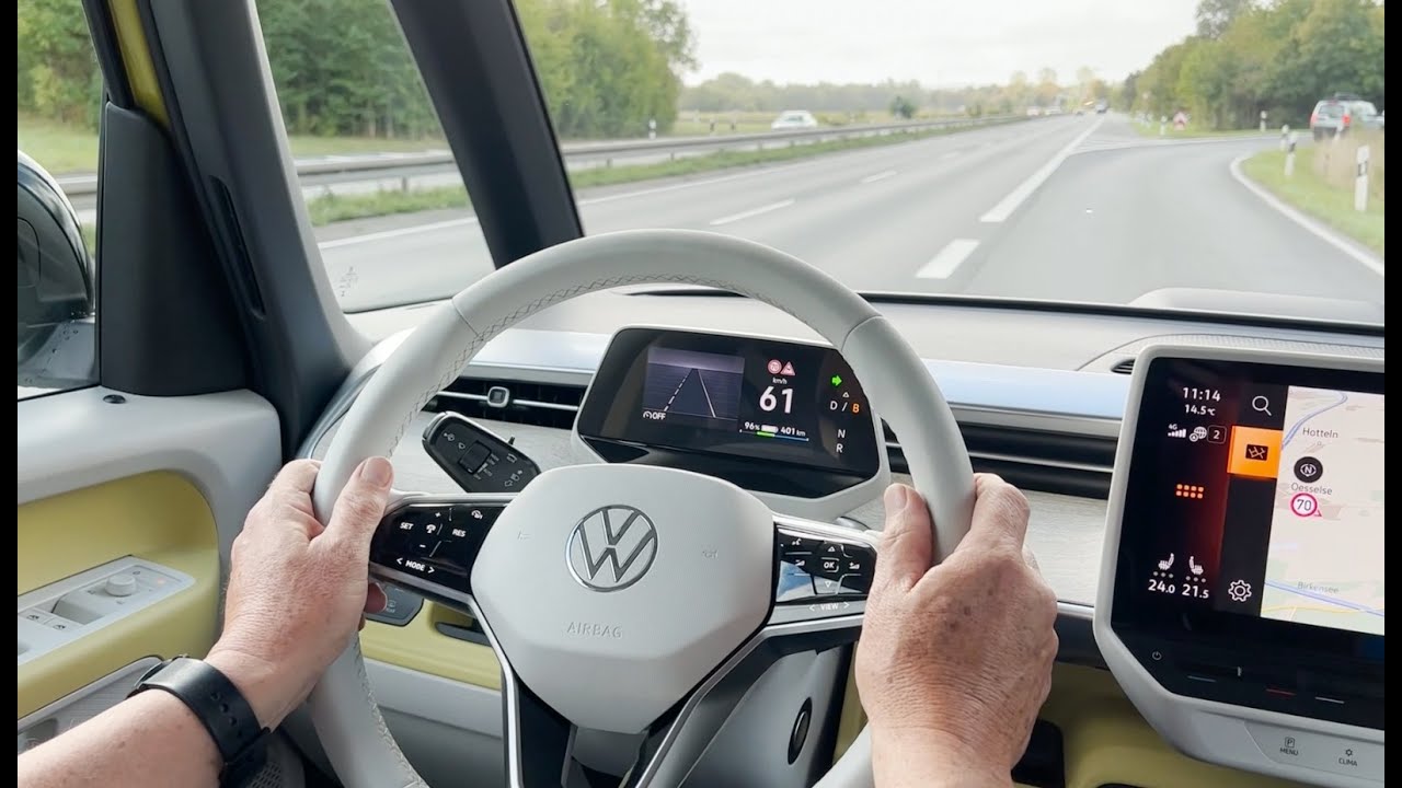 First drive of Volkswagen ID.Buzz - YouTube