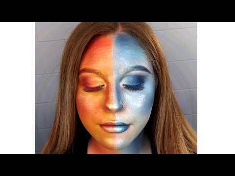 Heat and snow miser makeup challenge - YouTube