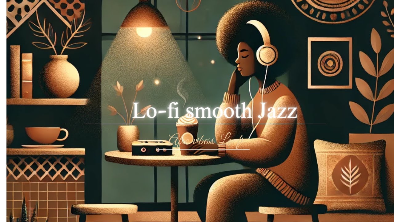 Lo-fi smooth Jazz | Afro Soulful Coffee Shop Beats ☕ | Chill Lo-fi ...