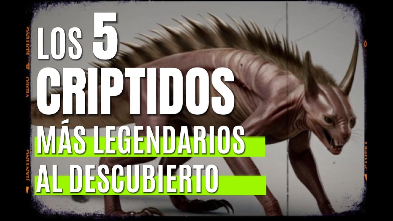 Los 5 Criptidos Más Legendarios al Descubierto - YouTube