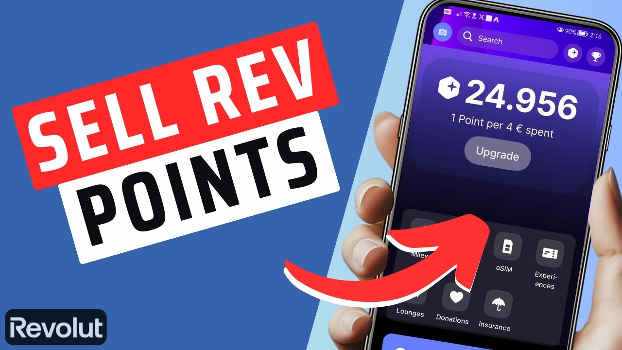 How To Sell Rev Points On Revolut- Sell Rev Points For Cash - YouTube