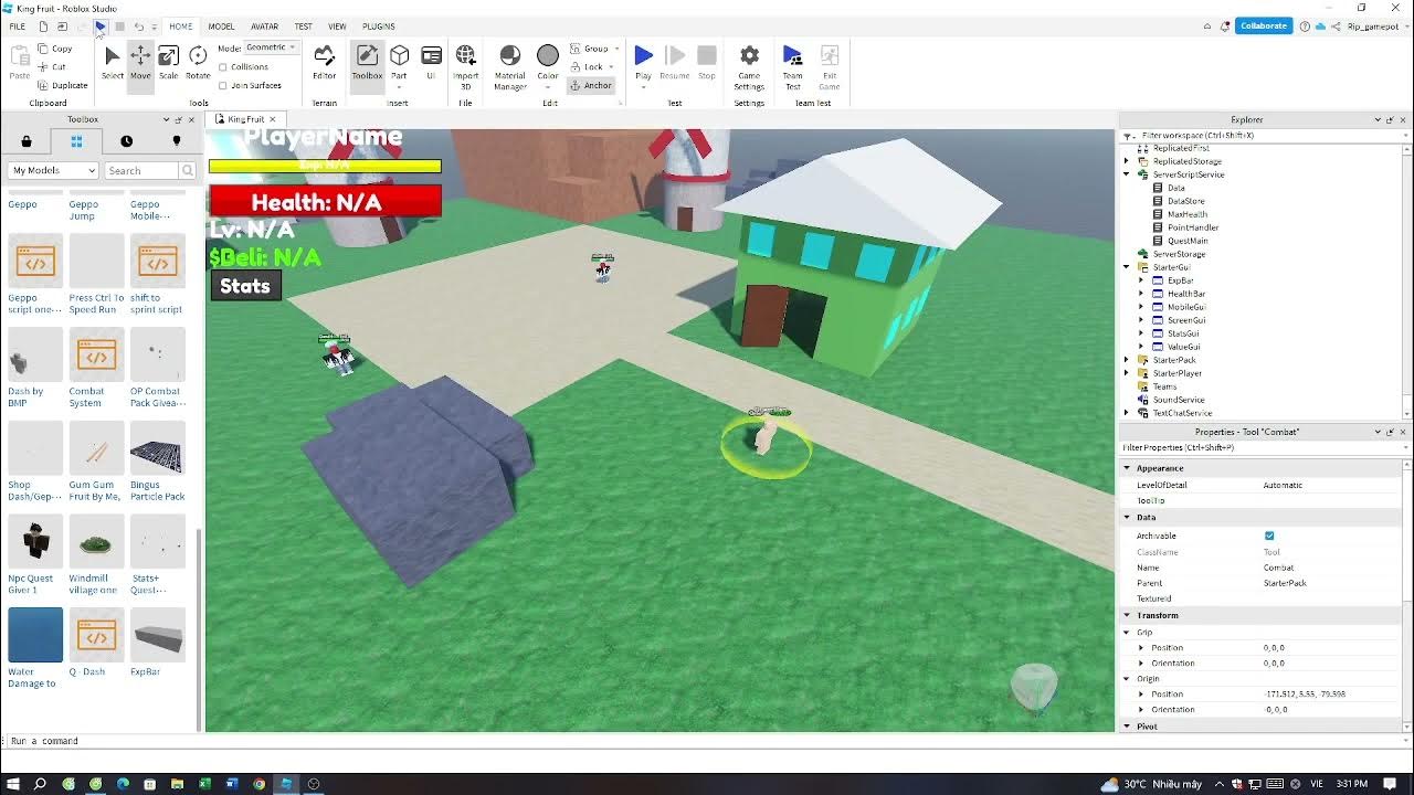 How to make Quest System + Starts Gui (Roblox Studio) - YouTube
