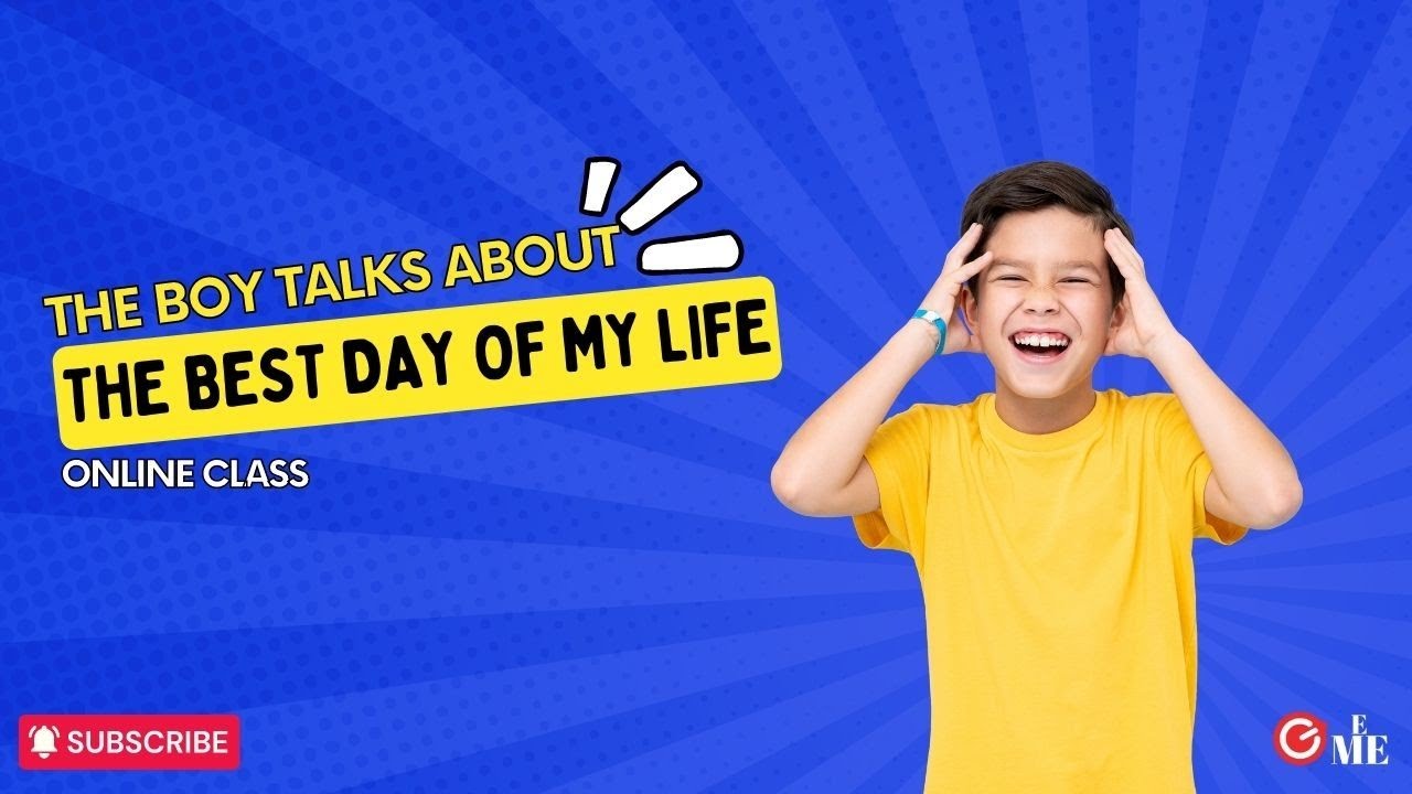 The Best Day Of My Life (B-1 Level) Htoo Aung Khant - YouTube