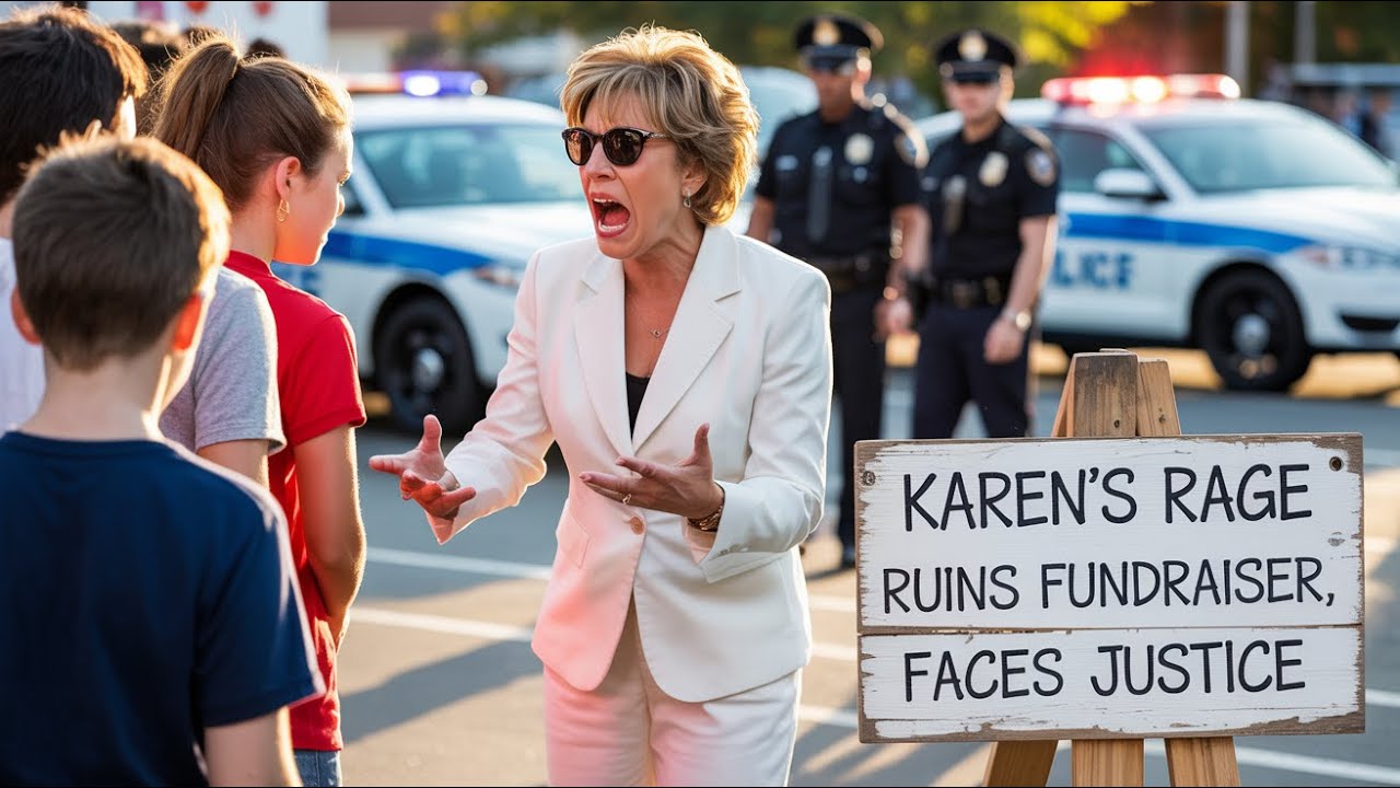 HOA Karen SCREAMED at Kids Fundraiser—Arrested for Disorderly Conduct ...