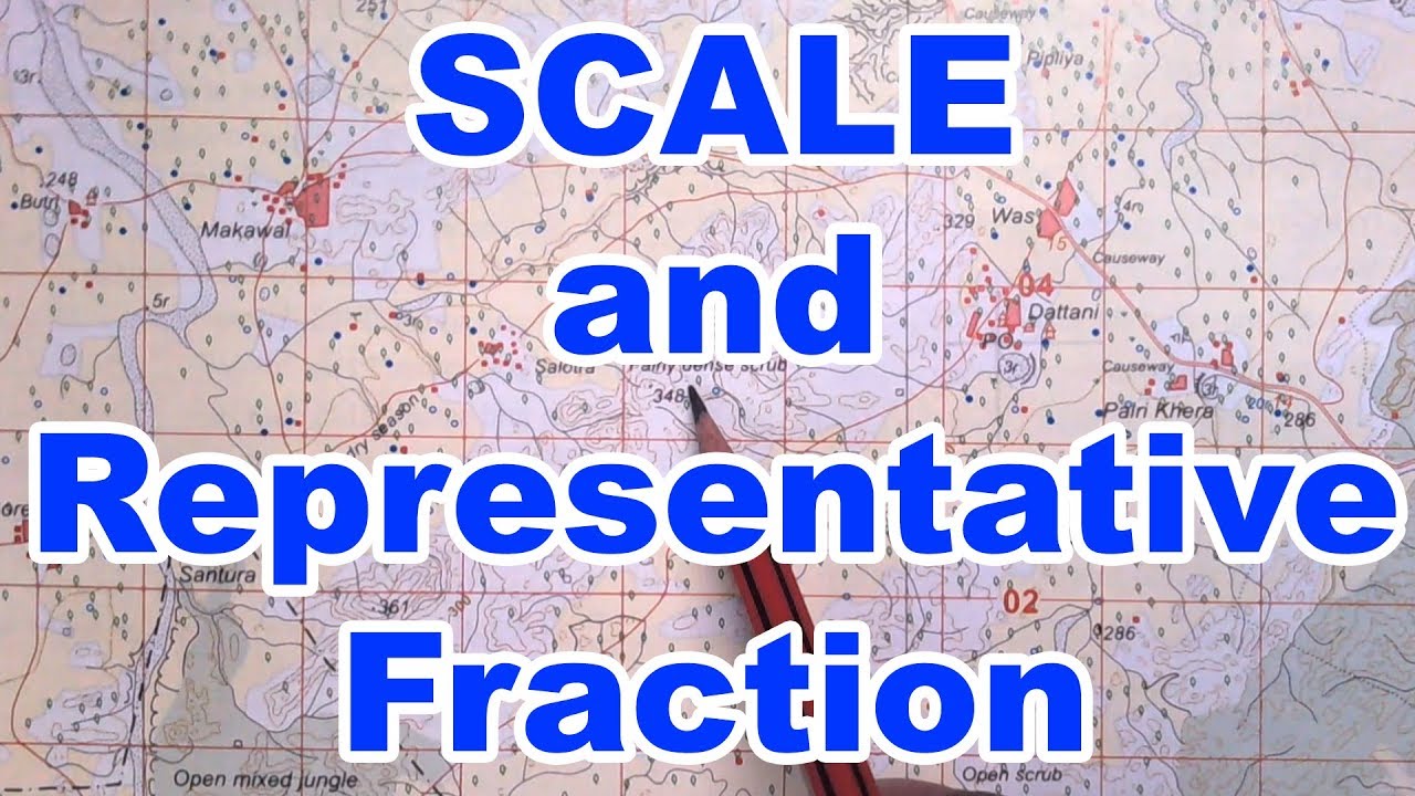 Scale And Representative Fraction Toposheet ICSE Class 10 Geography scale-and-representative-fraction-toposheet-icse-class-10-geography