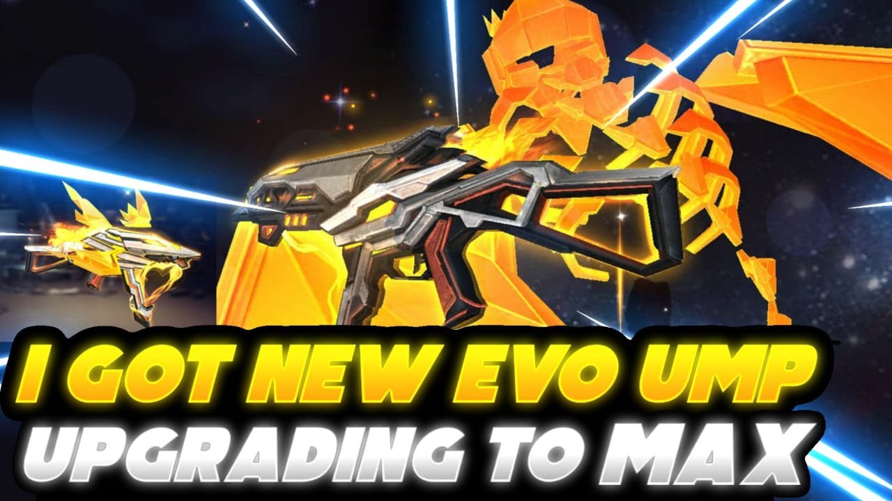 Upgrading New Evo UMP Skin - Level 1- Level 7 Upgrading - Booyah Day ...