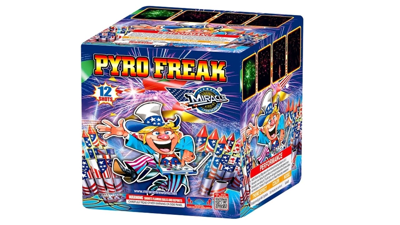 Pyro Freak By Miracle Fireworks - YouTube