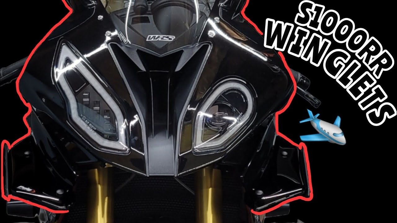 BMW S1000RR GETS WINGLETS! - YouTube